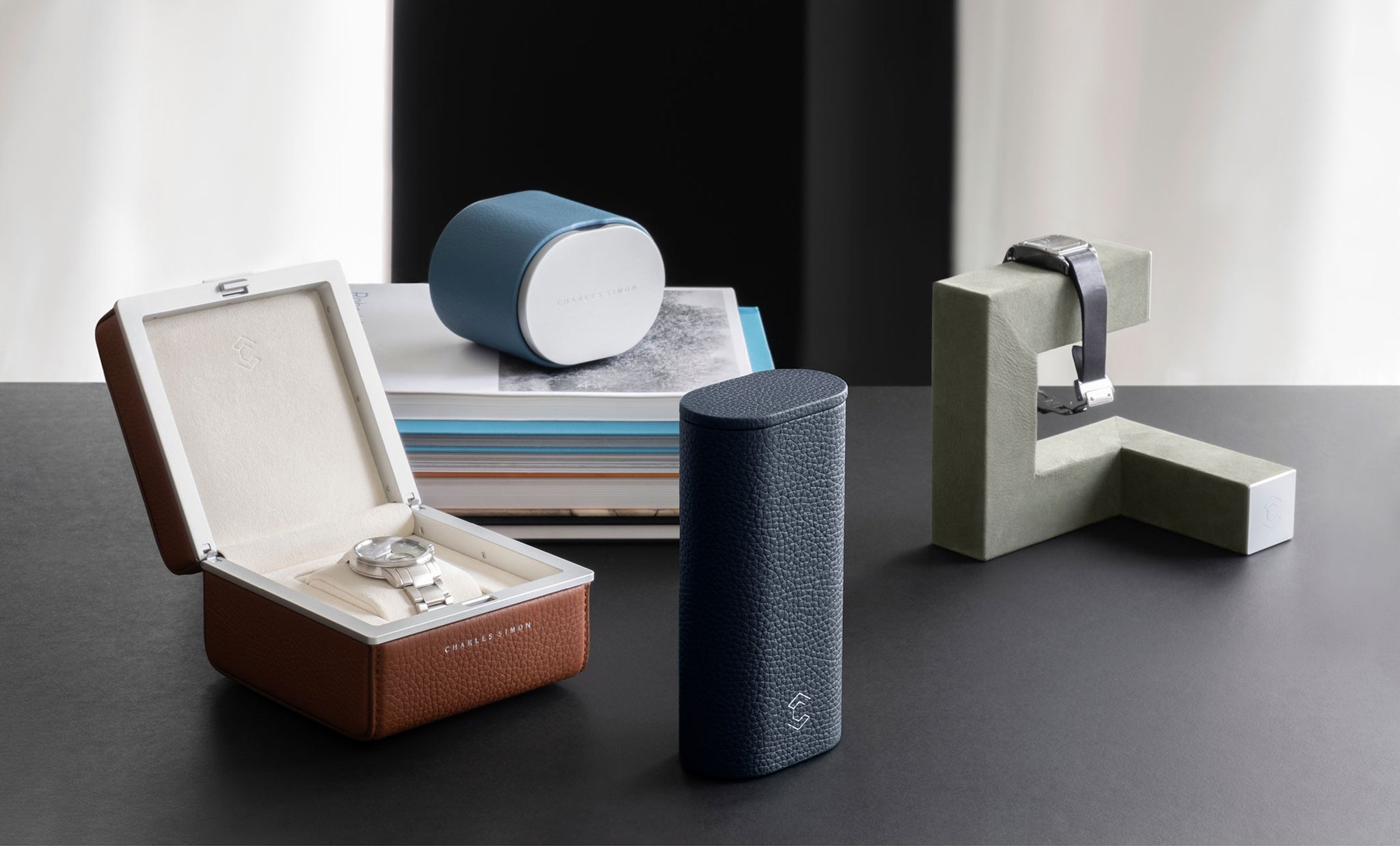 Accessories to store and display 1 watch | Charles Simon