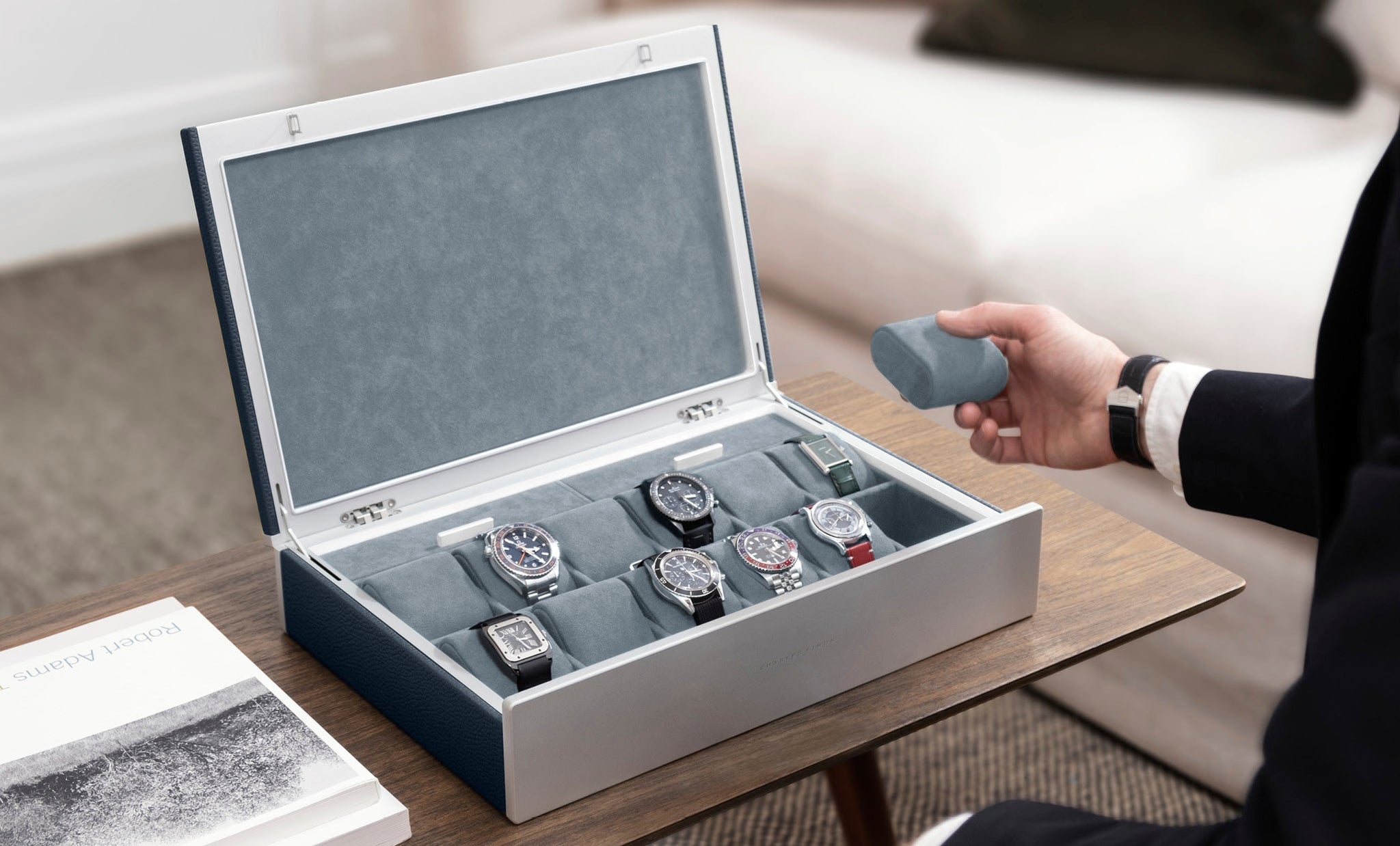 Spence 12 - Luxury watch box for up to 12 timepieces - Charles Simon